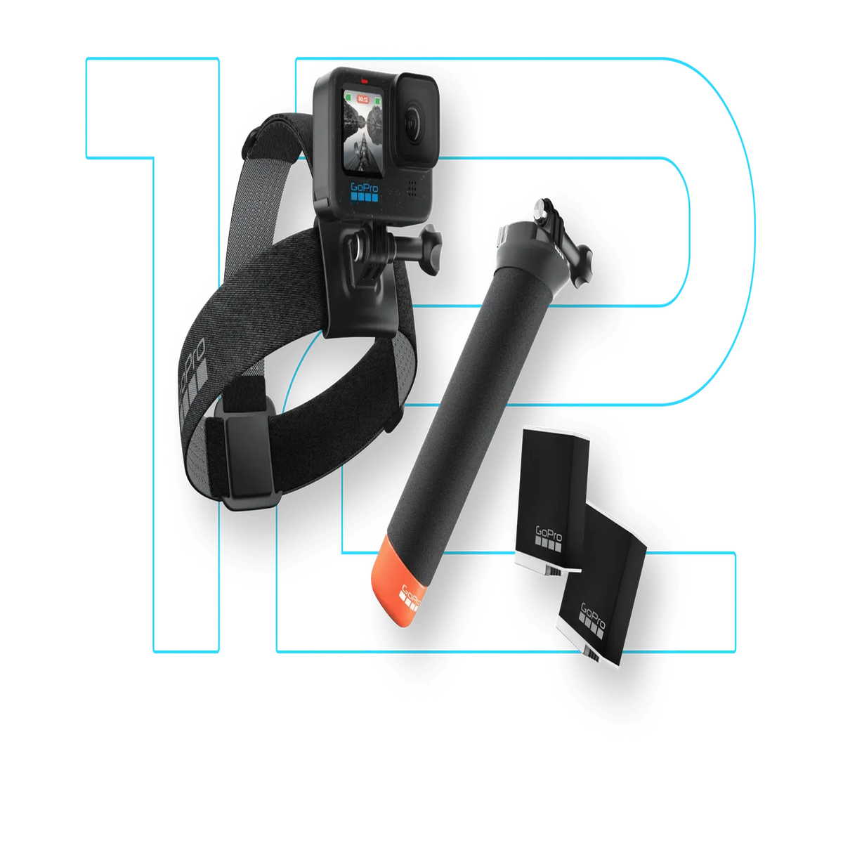 Buy GoPro Hero12 Black + Accessories Bundle Online at Best Price ...